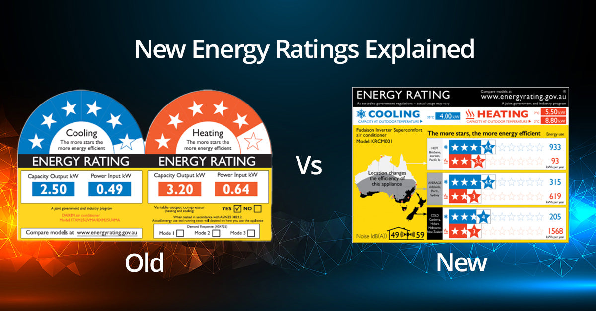 Air conditioner energy rating store