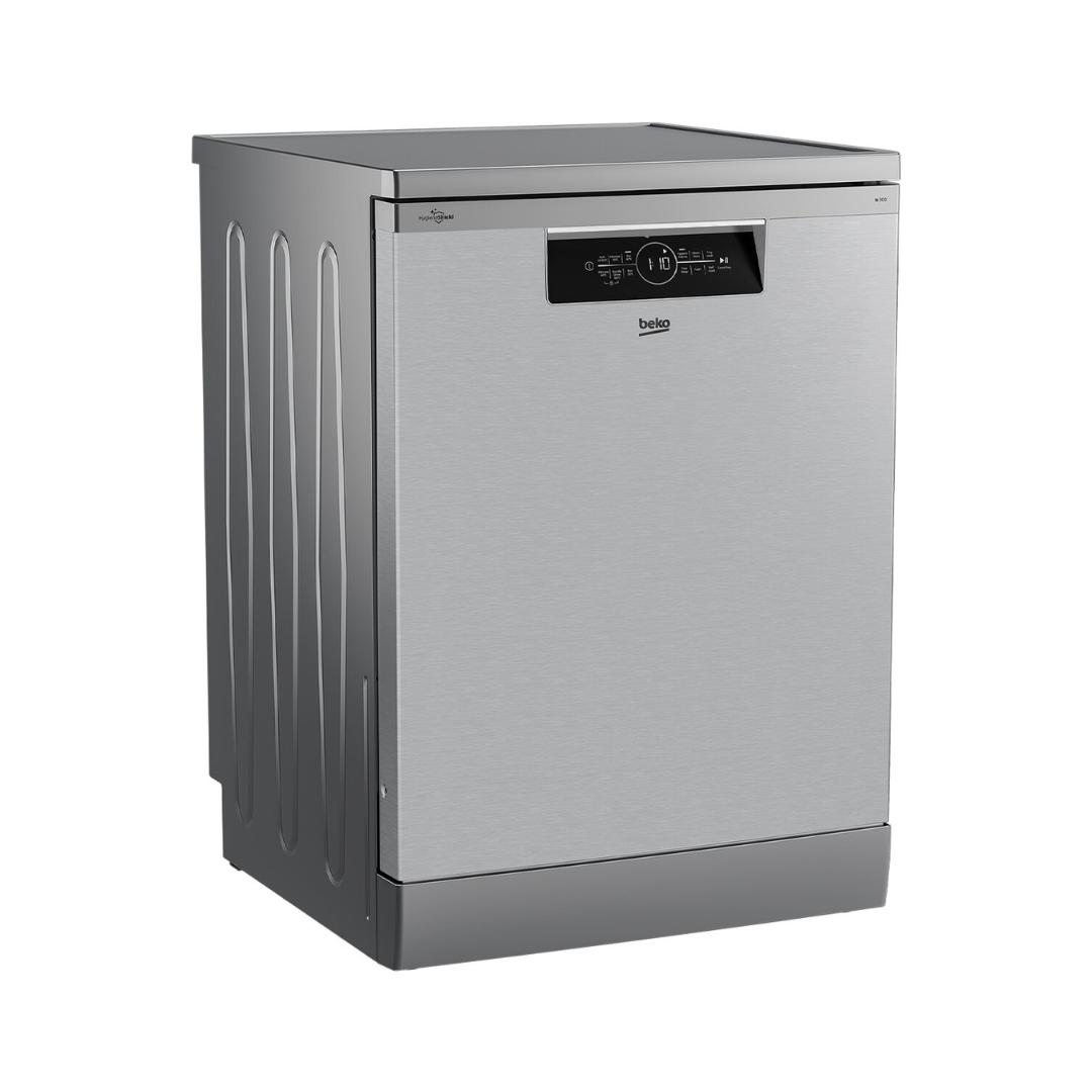 Beko 14 Place Setting with Hygiene Intense Stainless Steel BDFB1430X ...