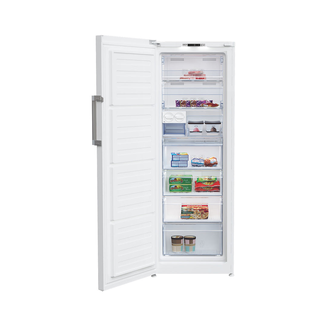 Beko 256L Upright Freezer White BVF290W – Bi-Rite Home Appliances