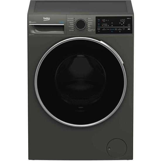 Beko 9kg Autodose Wi-Fi Connected Washing Machine with Steam BFLB904ADG ...