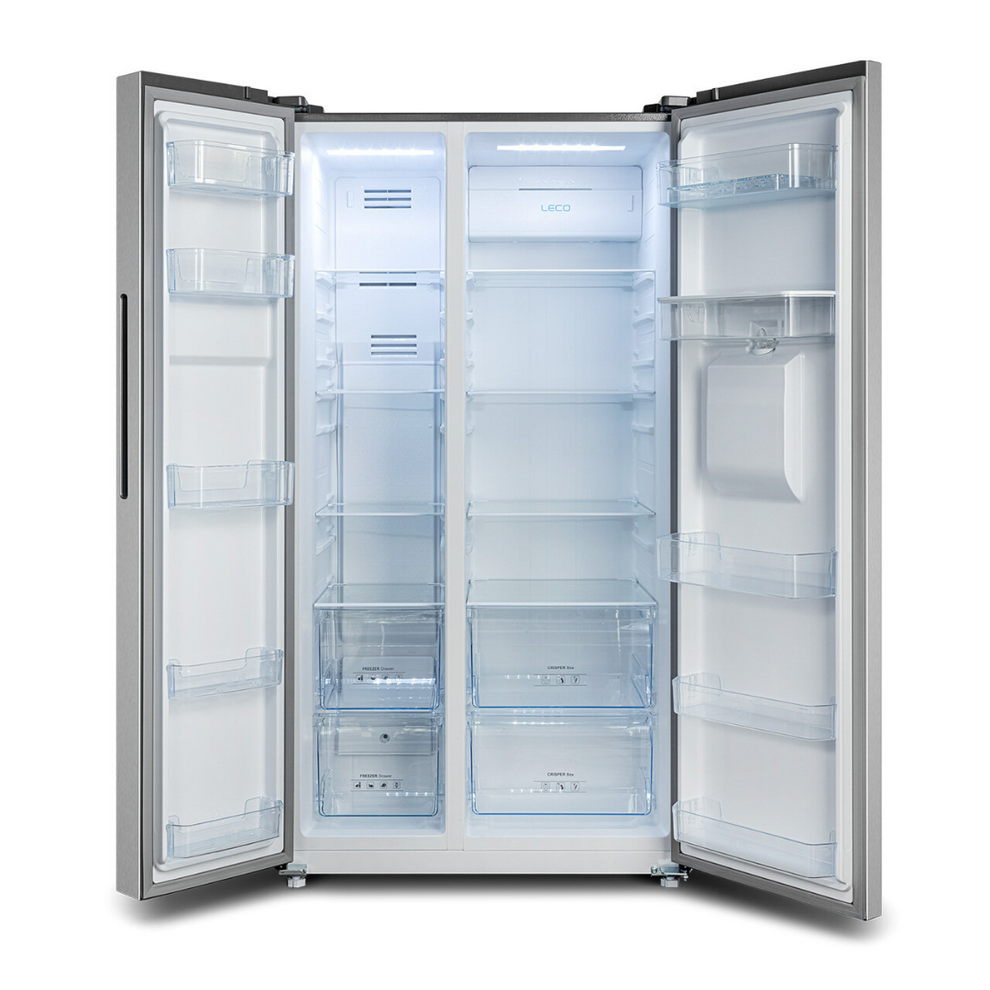 ChiQ 559L Side by Side Fridge CSS557NSD4E – Bi-Rite Home Appliances