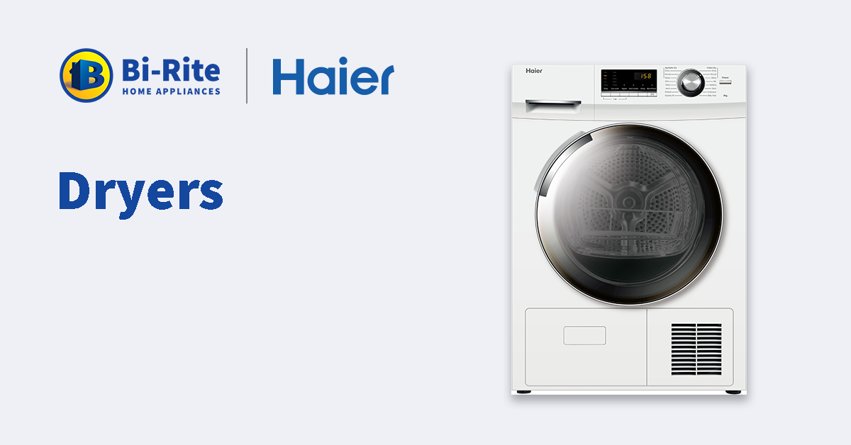 Haier Dryers – Bi-Rite Home Appliances