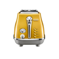 Delonghi Icona Capitals 2 Slice Toaster New York Yellow CTOC2003Y – Bi ...