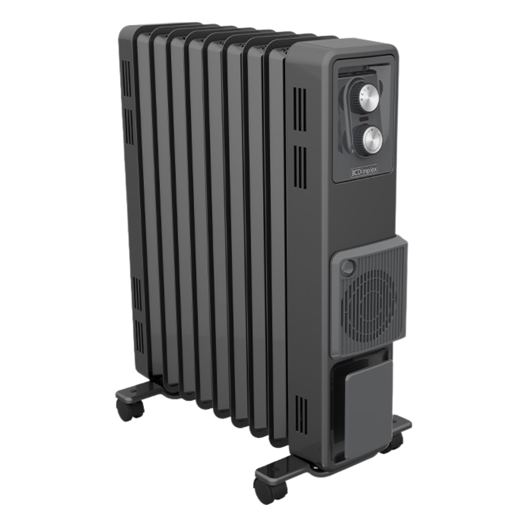Dimplex 2.4kW Oil Free Column Heater with Thermostat &Turbo Fan ECR24FA ...
