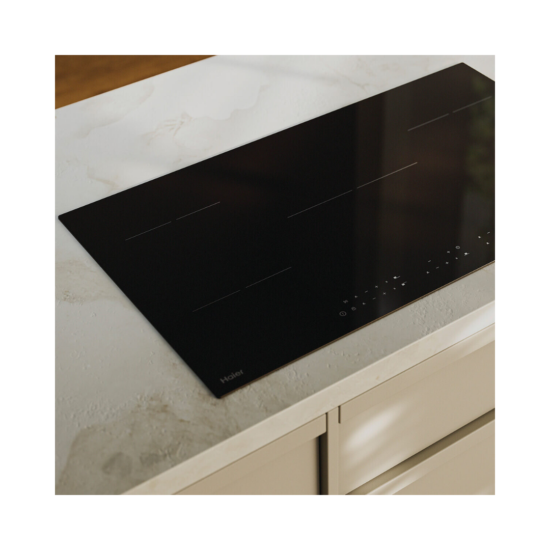 Haier 90cm 300 Series Induction Cooktop 5 Zone - Low Current HCI905TPB4 ...
