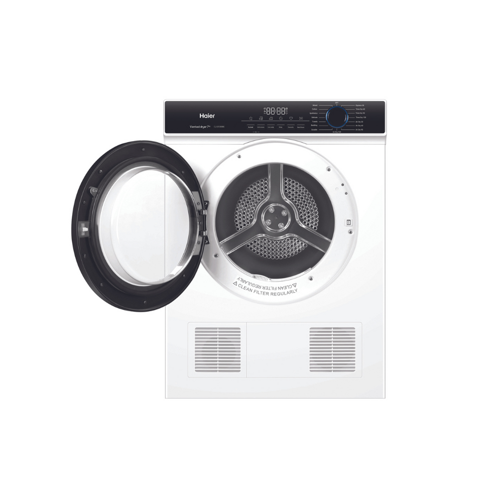 Haier 7kg Sensor Vented Dryer with 15 Dry Cycles HDV70AWW1 – Bi-Rite ...