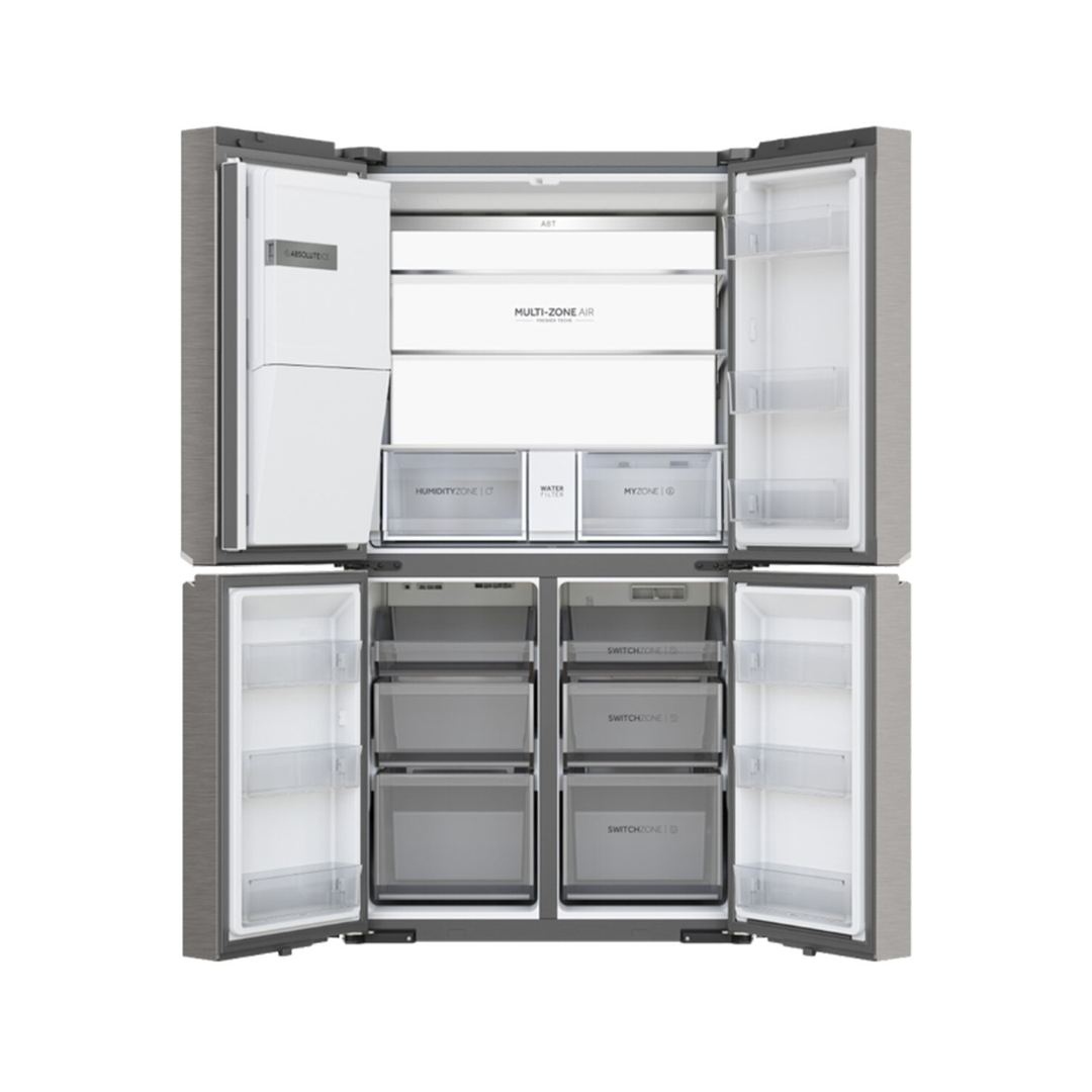 Haier 601L Quad Door Fridge HRF680YZS – Bi-Rite Home Appliances