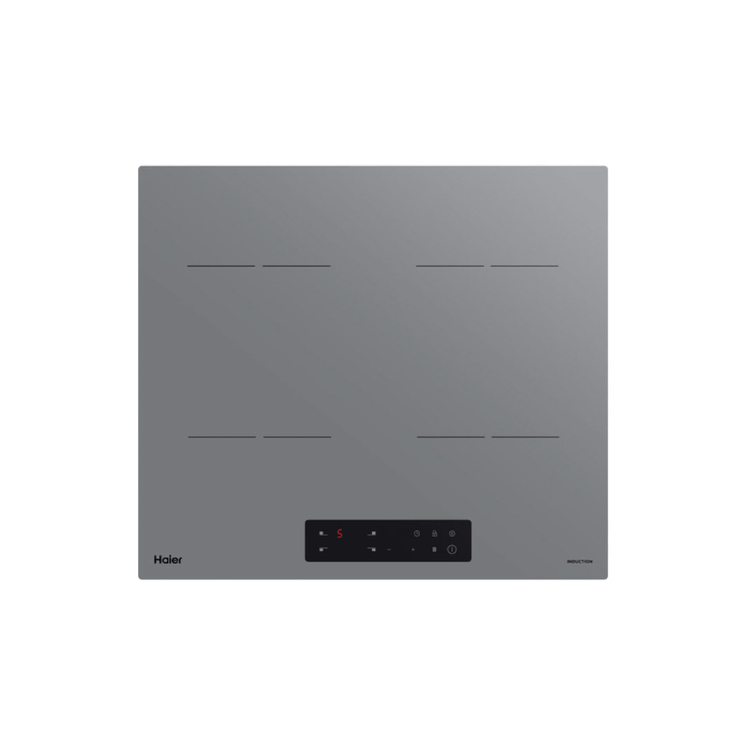 Haier 60cm Induction Cooktop Grey Glass HCI604TG3 – Bi-Rite Home Appliances