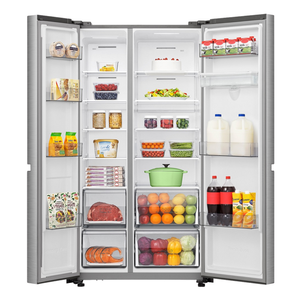 Hisense 649L Side by Side Fridge HRSBS649SW – Bi-Rite Home Appliances