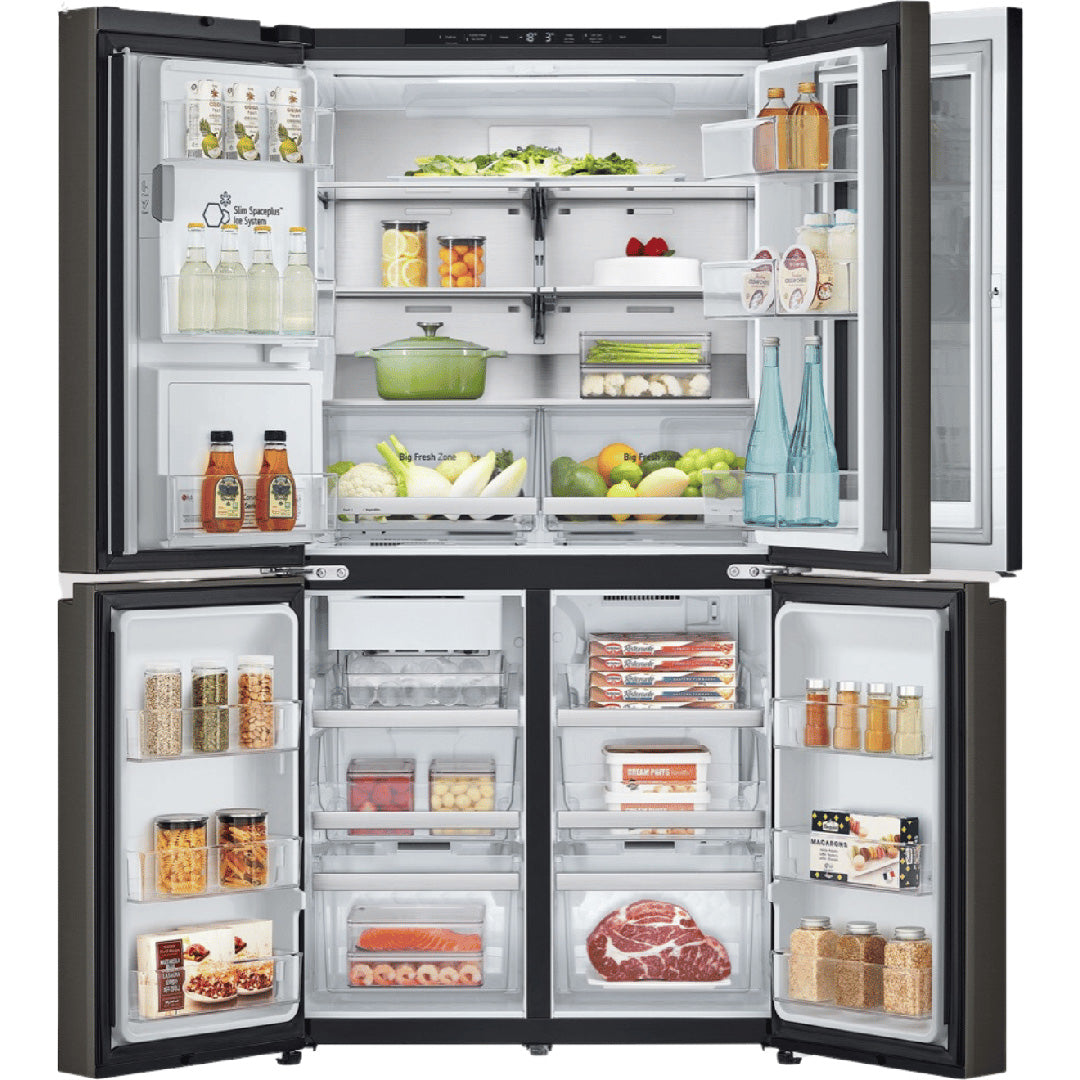 LG 642L Quad Door Fridge GFV700BSLC – Bi-Rite Home Appliances