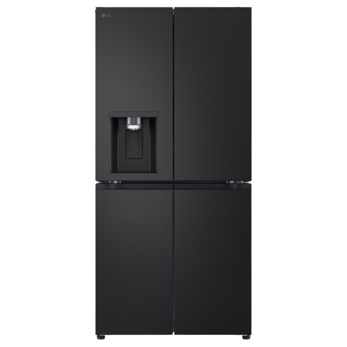 LG 506L Slim Non Plumbed French Door Matte Black GFLN500MBL – Bi-Rite ...