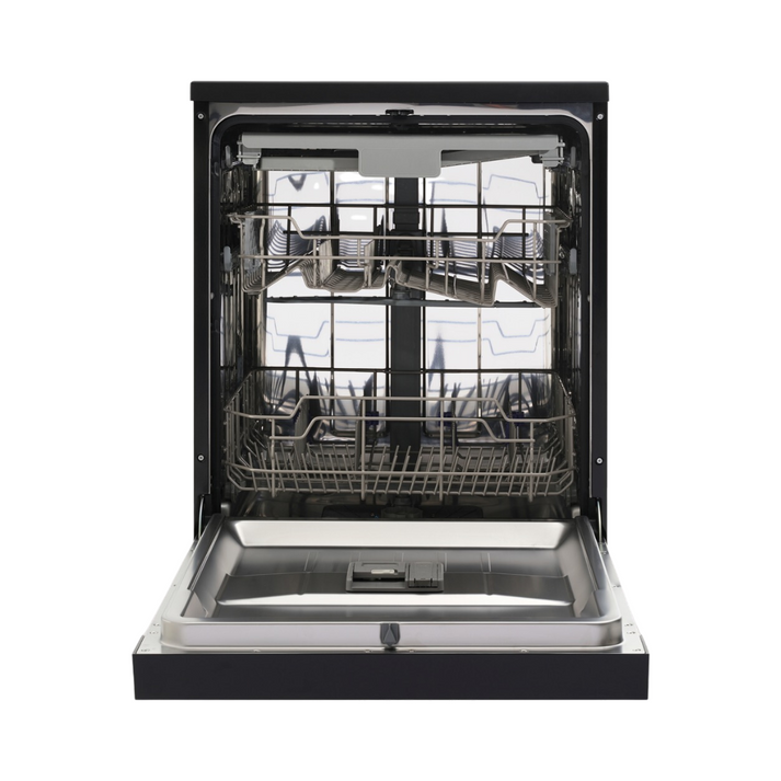 Omega Appliances 60cm Freestanding Dishwasher Black Stainless Steel ...