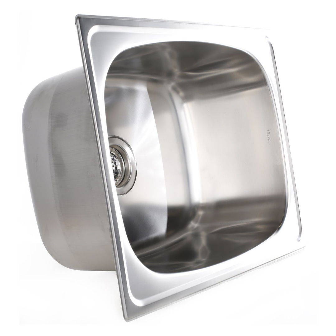 Oliveri Inset Laundry Tub Stainless Steel TI45 – Bi-Rite Home Appliances