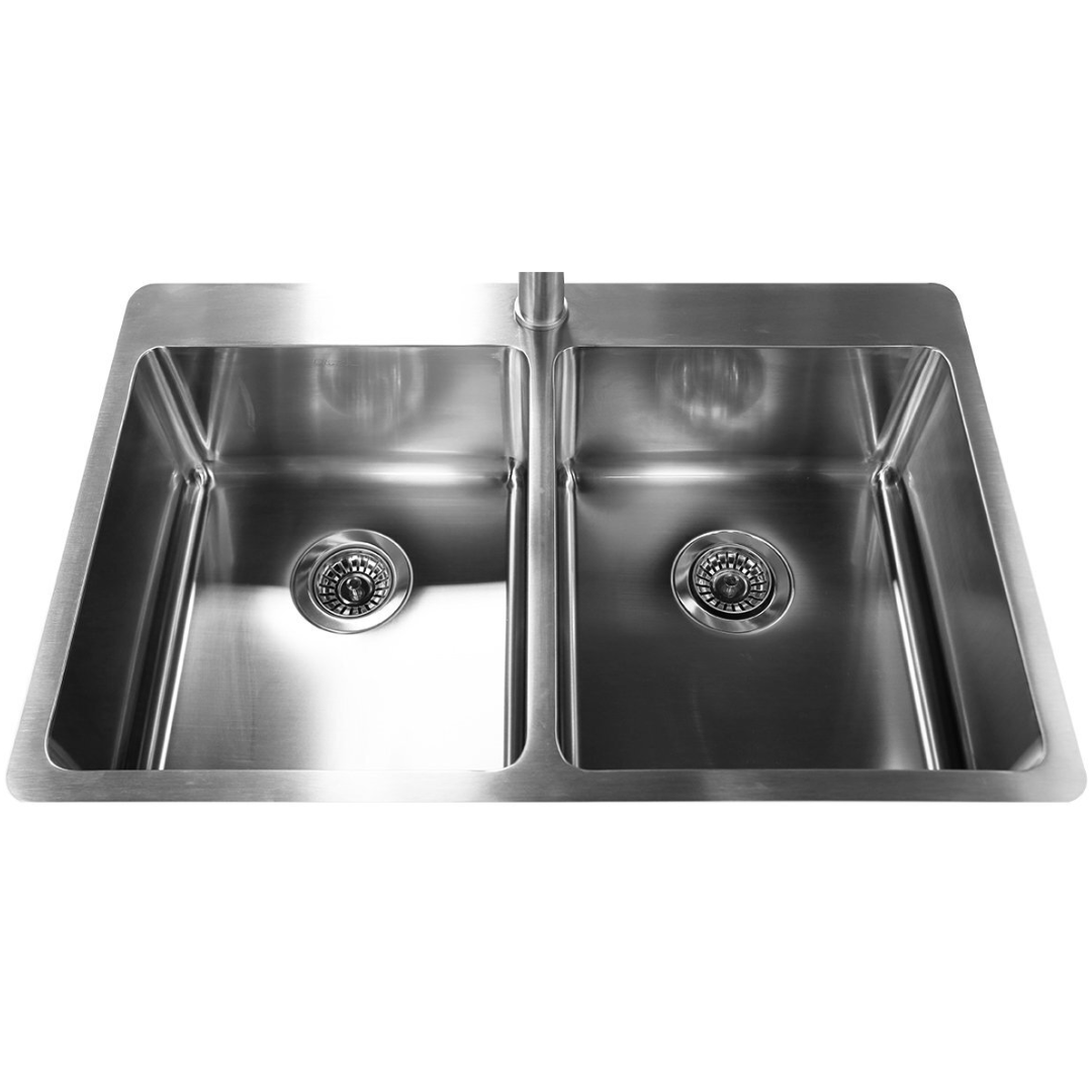 Oliveri Sonetto Double Bowl Top Mount Sink SN1064 – Bi-Rite Home Appliances