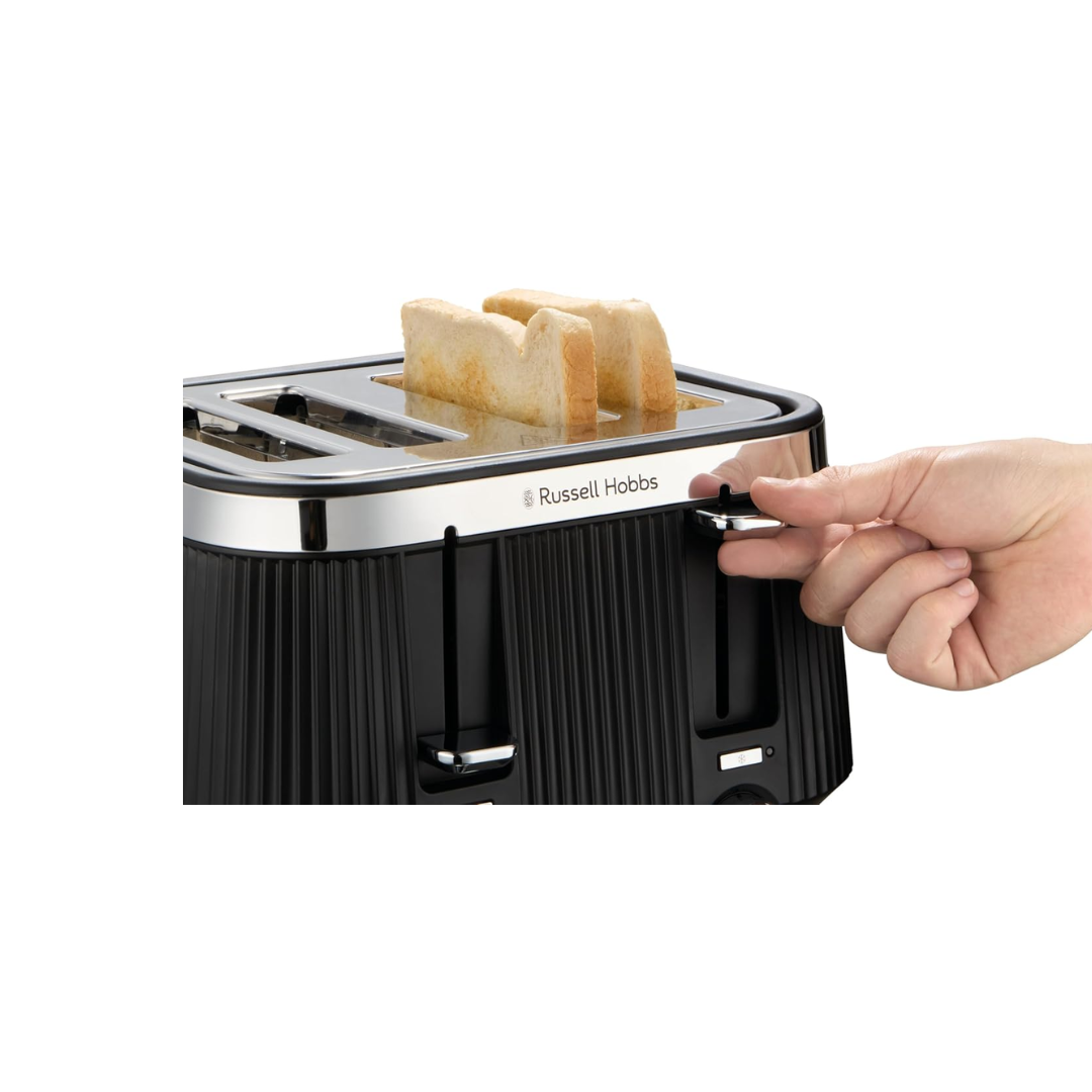 Russell Hobbs Bronte 4 Slice Toaster Black RHT2677BLK – Bi-Rite Home ...