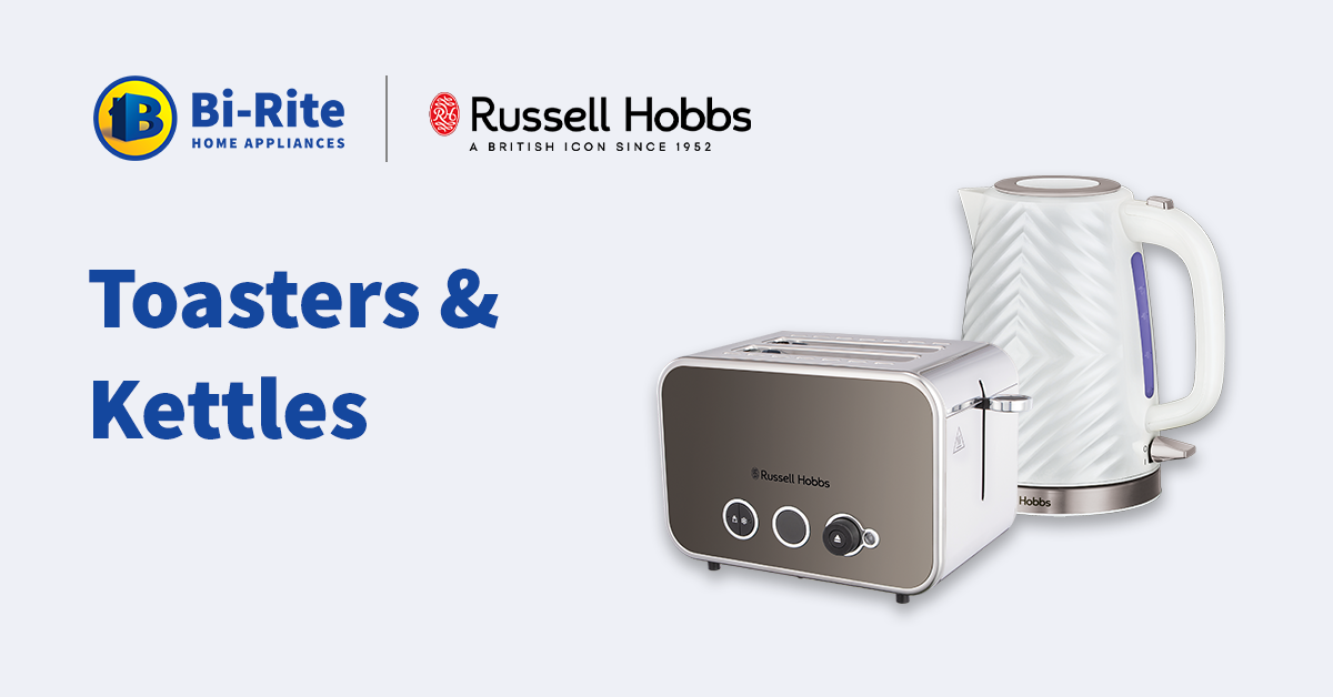 Russell Hobbs Toasters & Kettles – Bi-Rite Home Appliances