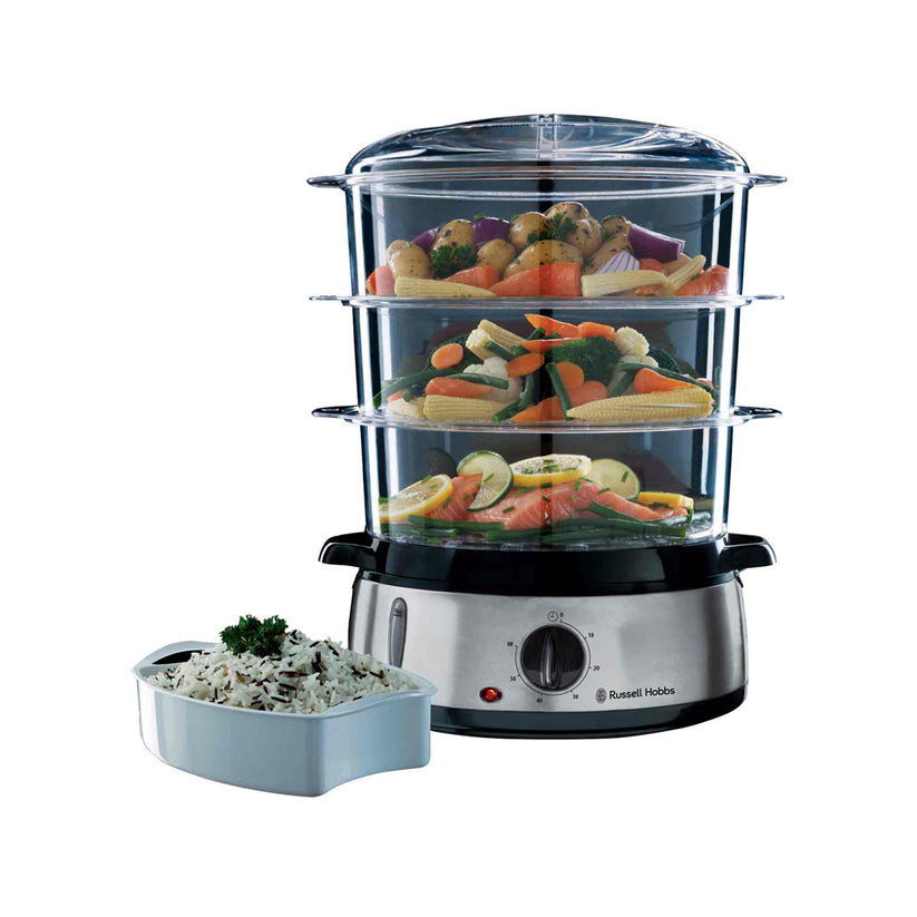 Russell Hobbs Cook at Home 9L Food Steamer RHSTM3 – Bi-Rite Home Appliances