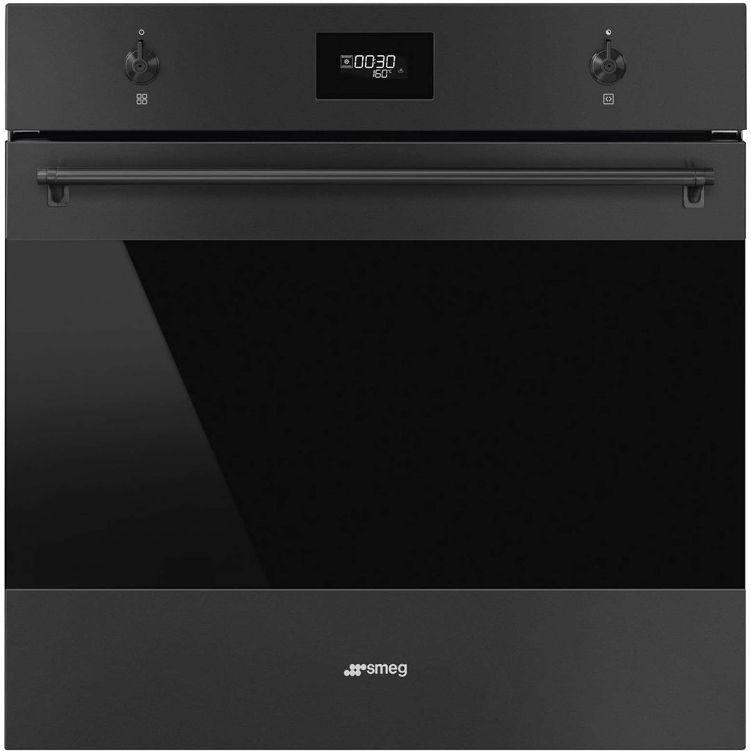 Smeg 60cm Classic Pyrolytic Oven in Matte Black SOPA6301TN – Bi-Rite ...