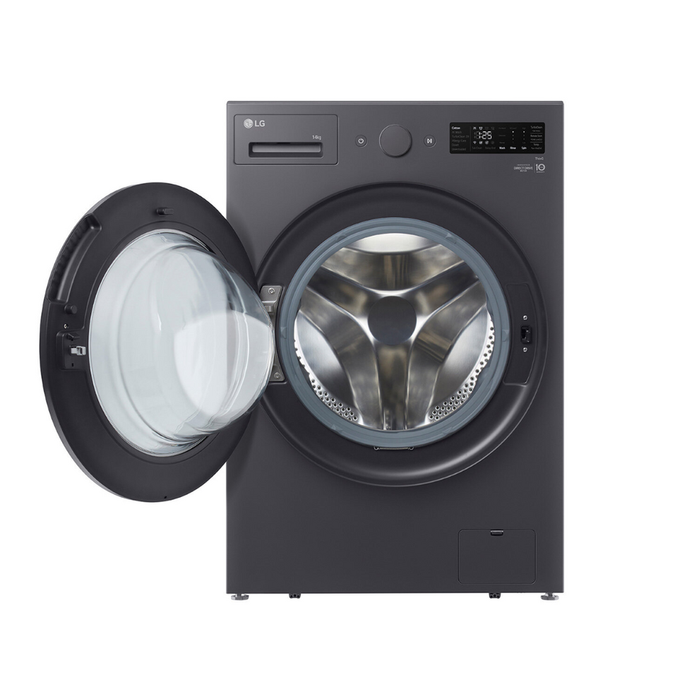 LG 14kg Series XL Front Load Washing Machine Matte Graphite WXLS1014G – Bi-Rite Home Appliances