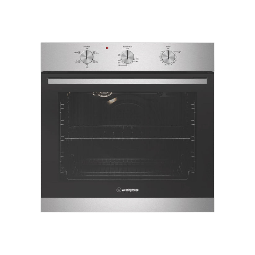 Westinghouse 60cm Built-in 10 Amp Multifunction Oven Stainless Steel ...