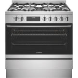 Westinghouse 90cm Dual Fuel Freestanding Cooker Stainless Steel ...
