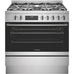 Westinghouse 90cm Dual Fuel Freestanding Cooker Stainless Steel ...