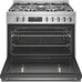 Westinghouse 90cm Dual Fuel Freestanding Cooker Stainless Steel ...