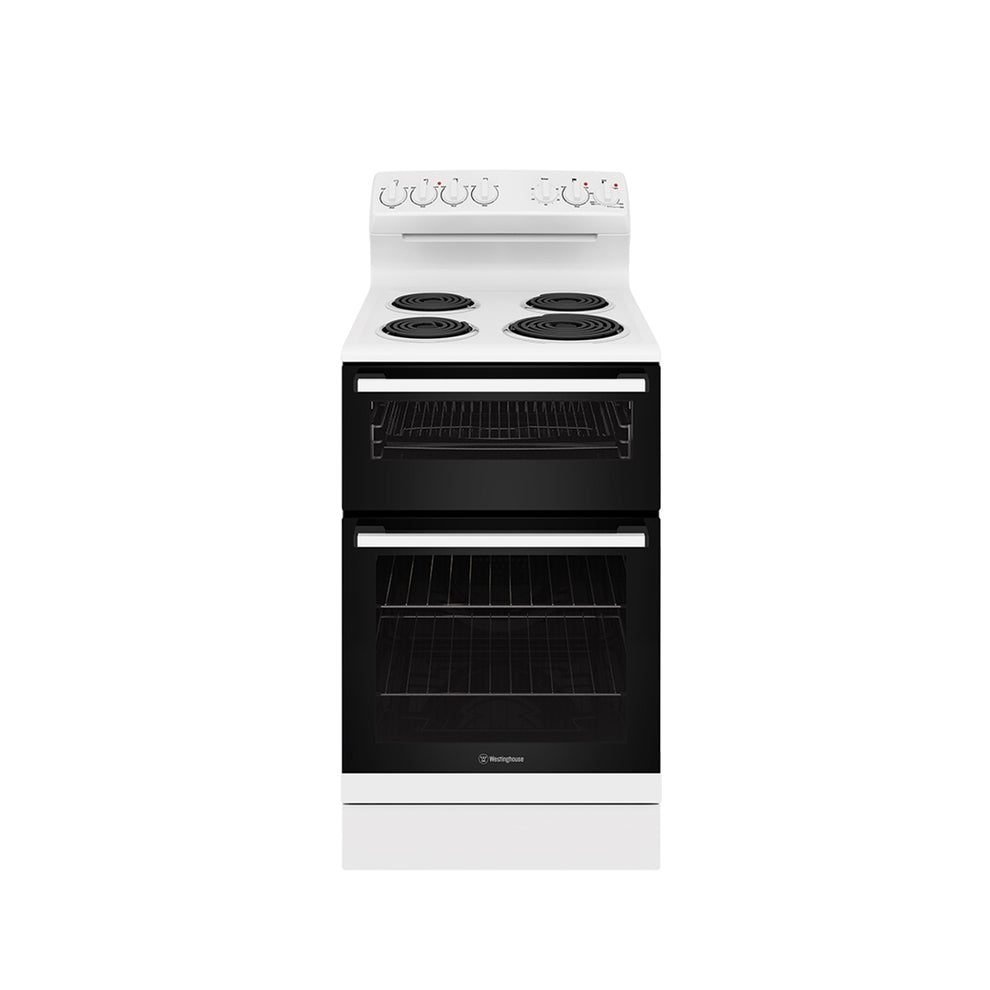 Westinghouse 54cm White Electric Freestanding Cooker with Coils ...