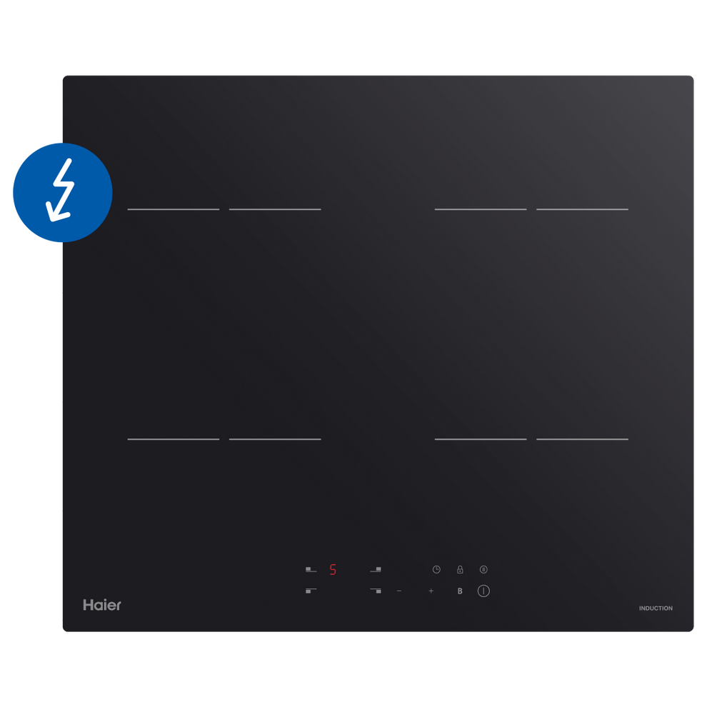 Haier 60cm 4 Zone Induction Cooktop Low Current HCI604TPB3 – Bi-Rite ...